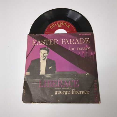 Liberace The Rosary / Easter Parade Record 45 RPM Single 4-48007 ...