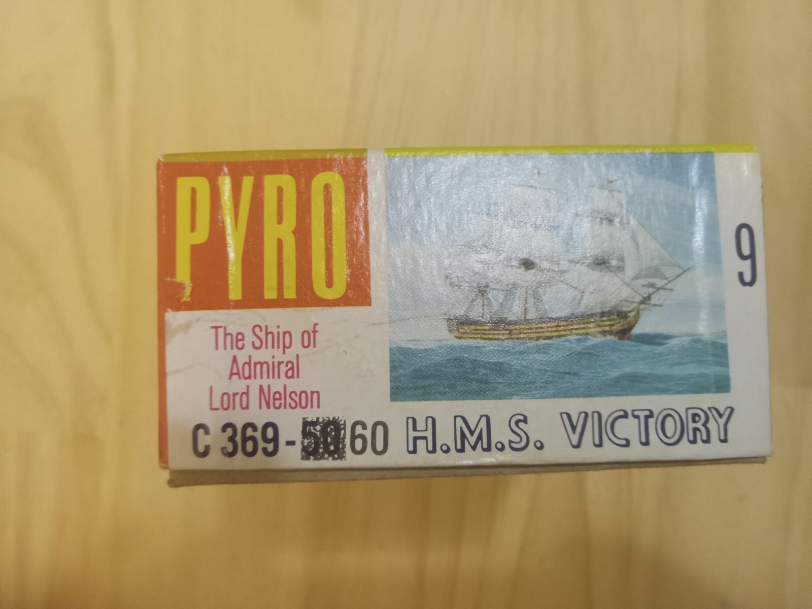PYRO MODEL KIT - H.M.S. VICTORY 1966 Ship Of Admiral Lord Nelson C 369 ...