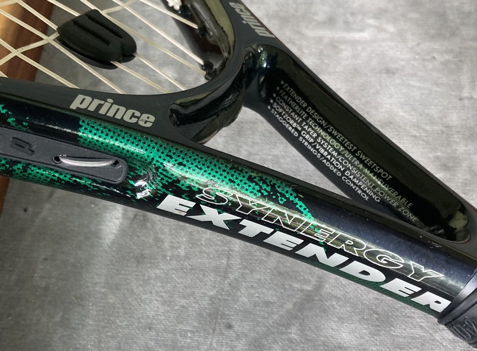 PRINCE SYNERGY EXTENDER OS TENNIS RACQUET (4 3/8) | eBay