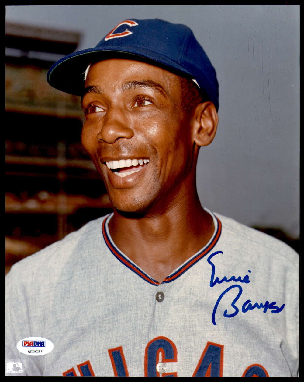 Ernie Banks Autographed Memorabilia | Signed Photo, Jersey ...