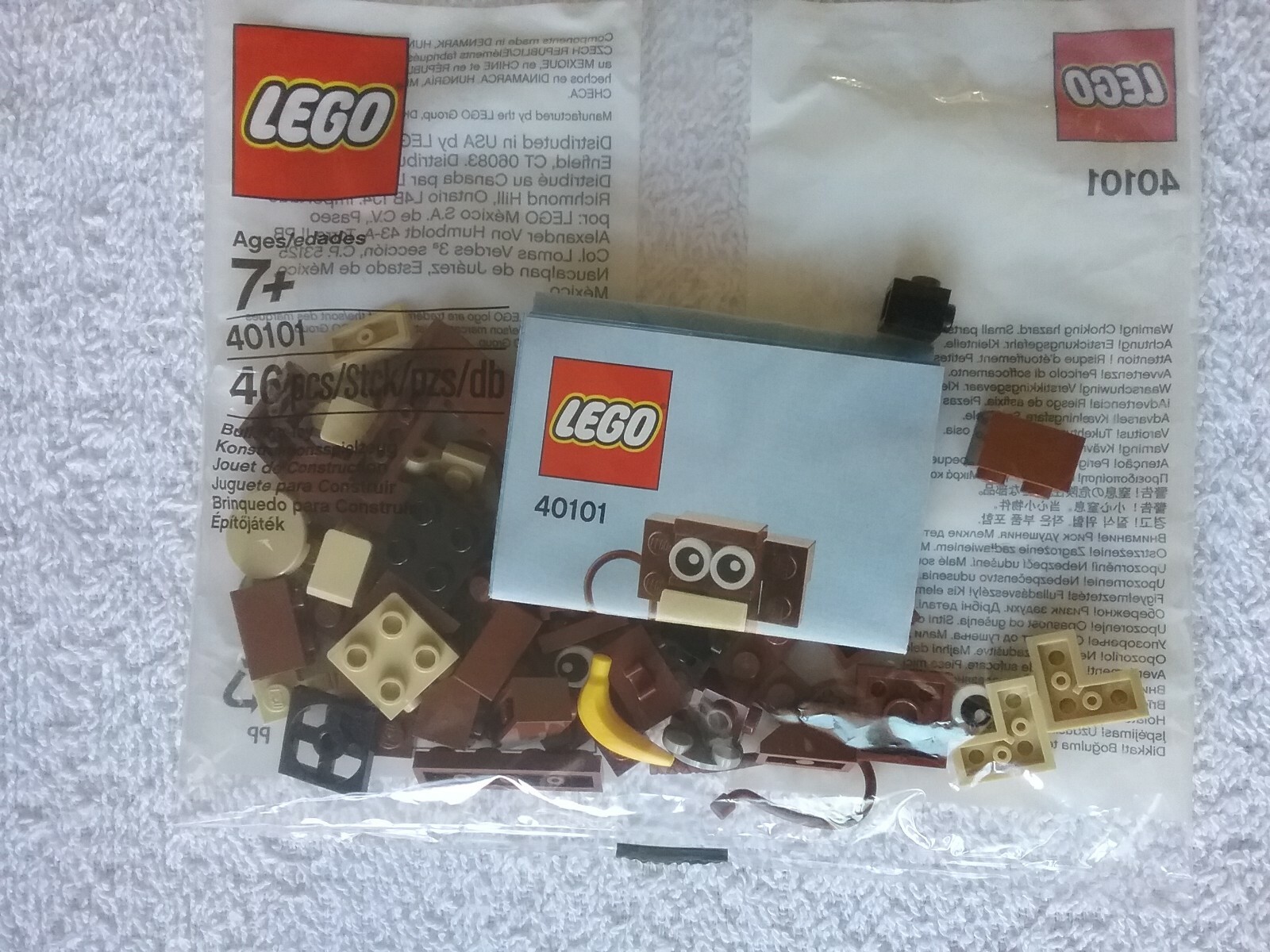 LEGO Monkey 40101 Monthly Mini Build August 2014 RARE Minifigure NEW ...