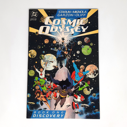 DC Comics Cosmic Odyssey Book One Graphic Novel TPB Comic Book NMint ...