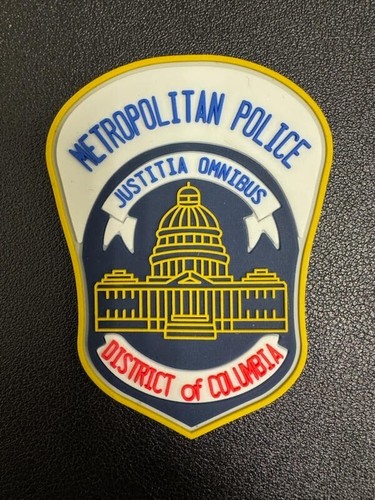 MPDC DC POLICE "PVC Rubber Patch" Glow in the Dark | eBay