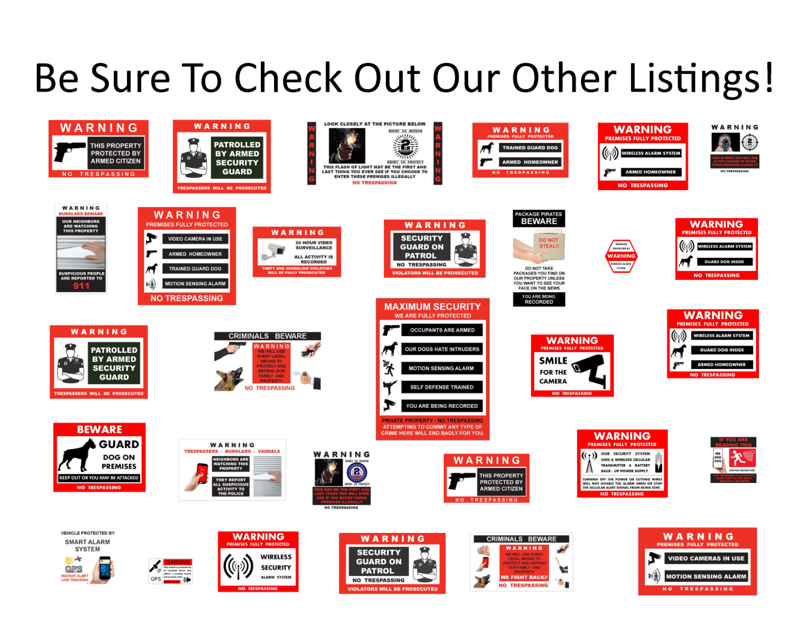 Riser Room Alert Stickers / 6 Pack + FREE Shipping | eBay