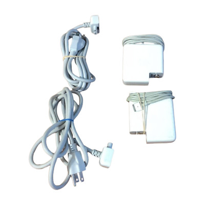 Lot Of 2 Genuine OEM Apple A1184 60w MagSafe Power Adapter Charger ...