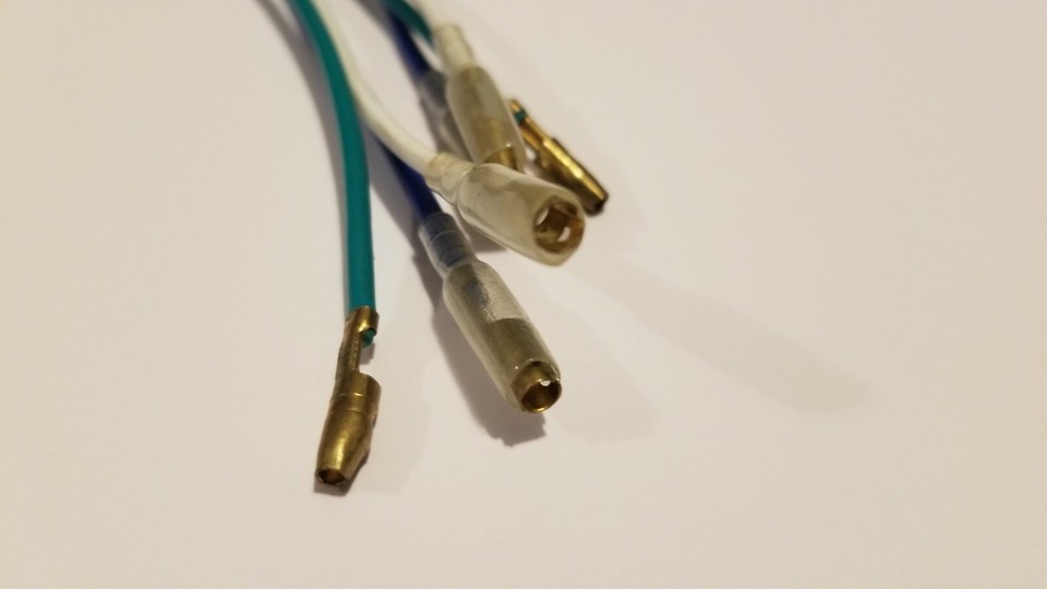 2pc HEADLIGHT BULB SOCKET H6M P15D-25-1 3-WIRE SCOOTER GY6 QUAD ATV ...