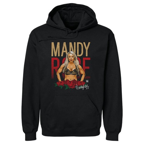 WWE Mandy Rose Roses Black Hoodie | eBay