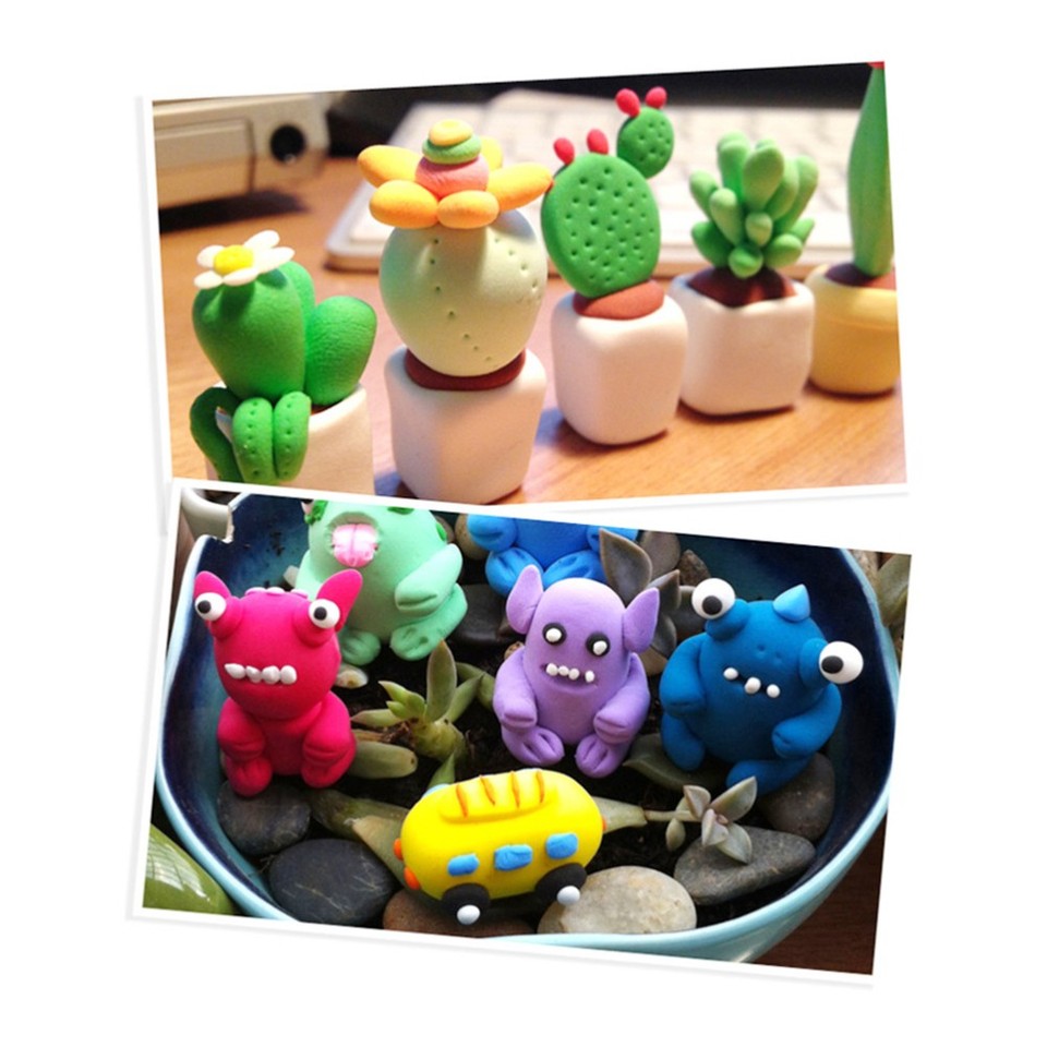 Plasticine Set Child Kids' Craft Kits Clay for Oven Bake Accessories | eBay