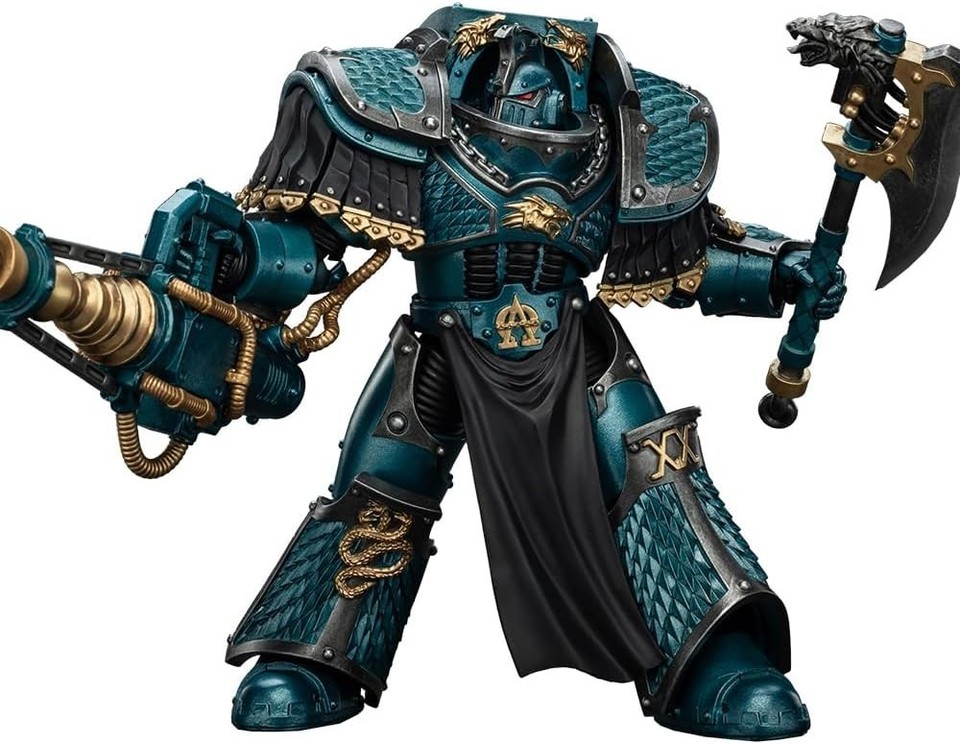 JOYTOY Warhammer 40K The Horus Heresy 1/18 Action Figure-Alpha Legion ...