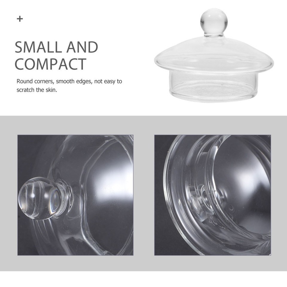 3 Pcs Transparent Teapot Clear Lid Replacement Cover Glass Covers for ...