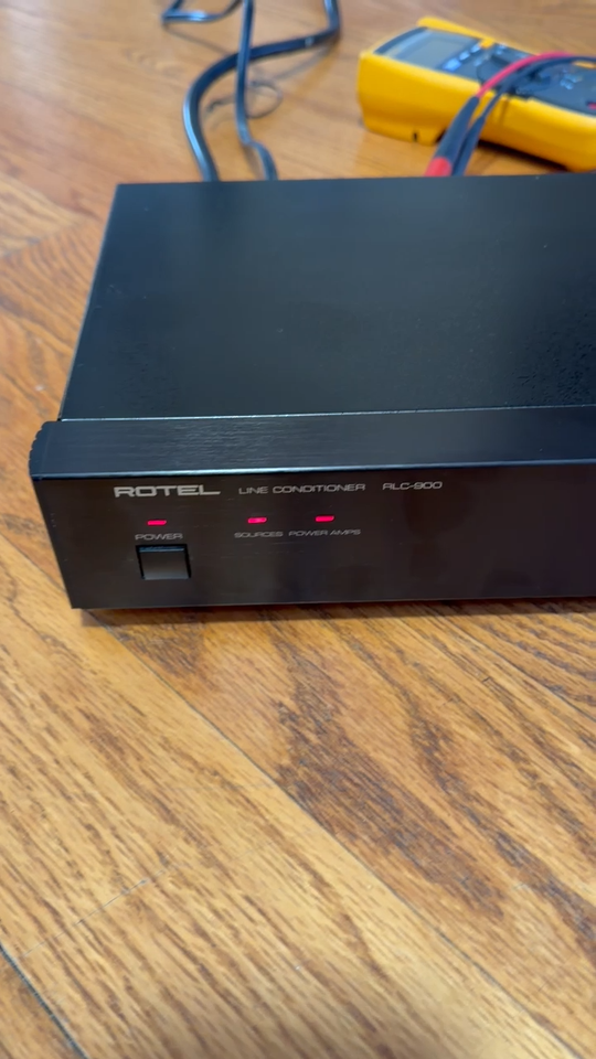 Rotel RLC-900 Power Line Conditioner Tested Works Great Including ...