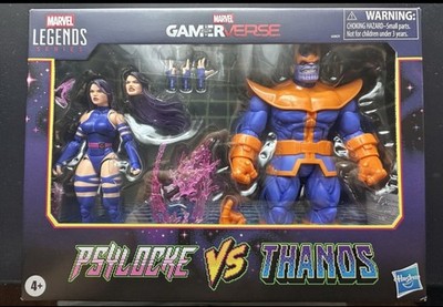 Marvel Legends Series Gamerverse Psylocke vs. Thanos Target Exclusive ...