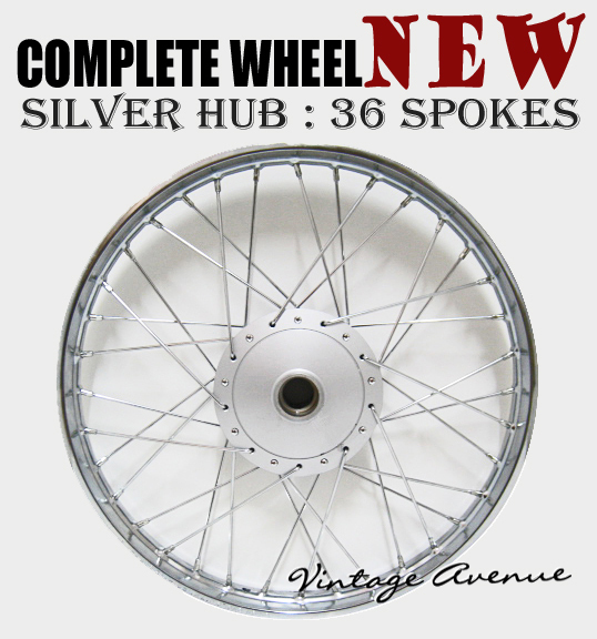 *NEW* HONDA SS50 CD50 CD65 CD70 CB50 FRONT WHEEL RIM + HUB + SPOKE [F6S ...