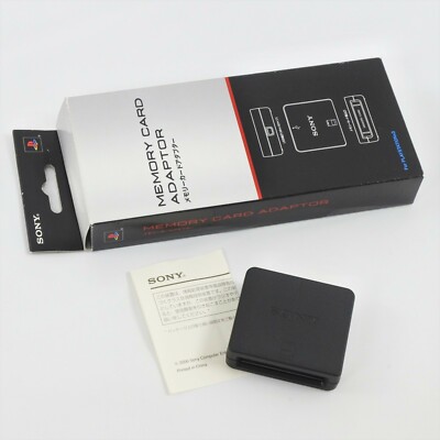 PS3 MEMORY CARD ADAPTOR CECHZM1 Boxed Sony Official Playstation 3 1606 ...