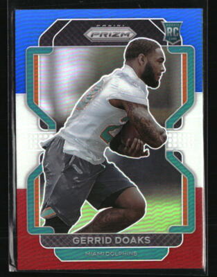 Gerrid Doaks 2021 Panini Prizm Prizms Red White and Blue #426 Football ...