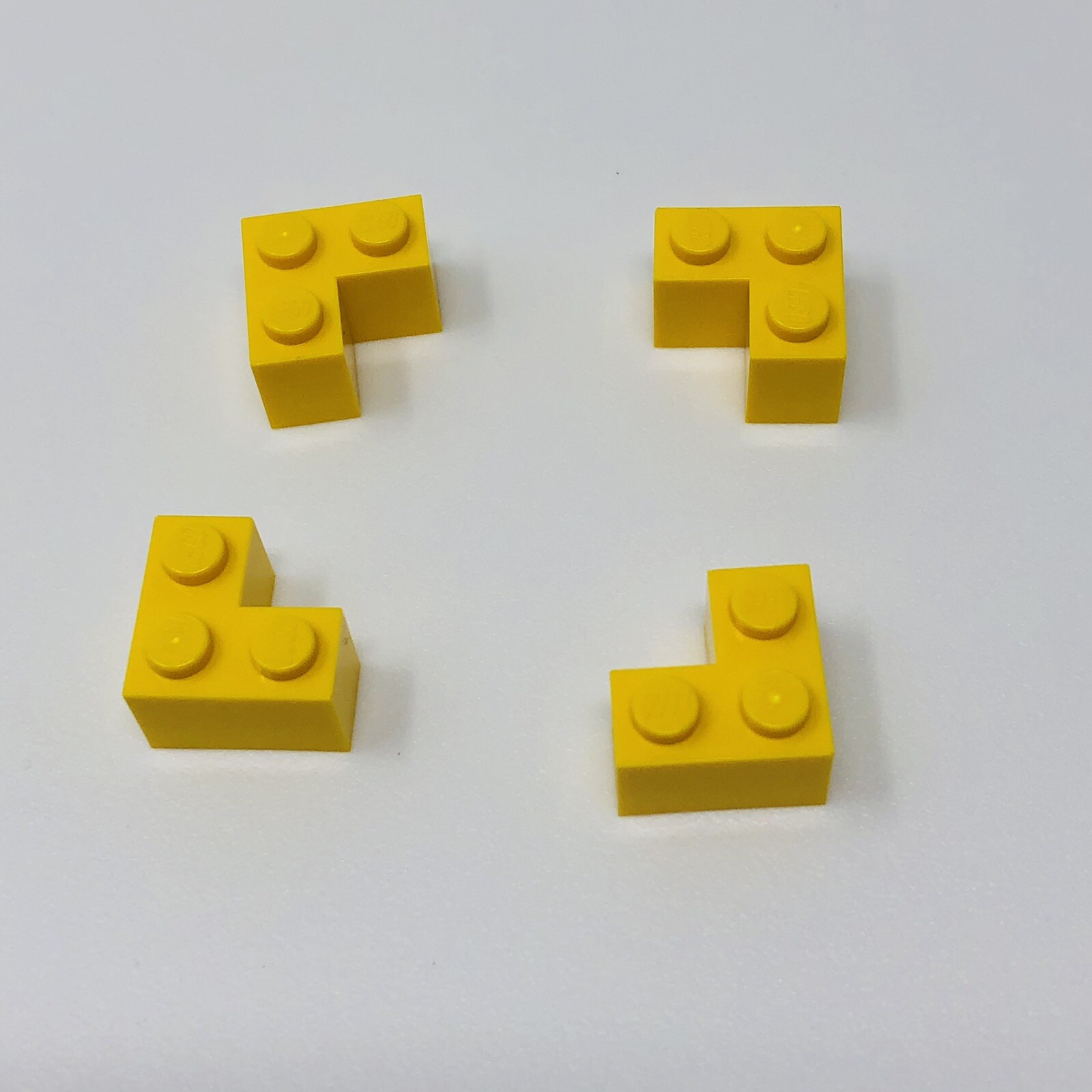 2357 LEGO Parts Brick 2x2 Corner YELLOW (4) | eBay