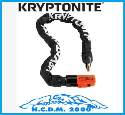 Kryptonite Chain With Integrated Kryptonite Lock Evolution 90Cm 429506 for sale online | eBay