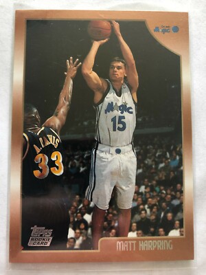 1998-99 Topps Matt Harpring #157 Rookie RC Magic | eBay