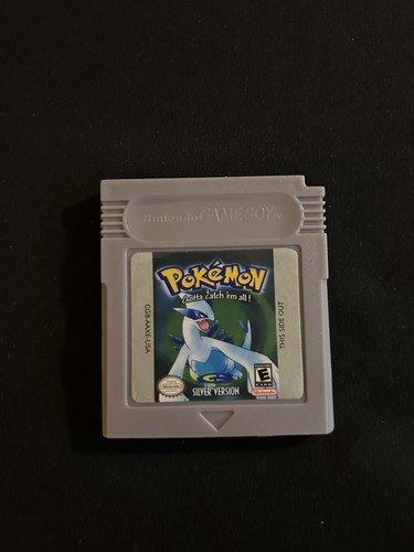 Pokémon Silver Version (Nintendo Gameboy Color) *Tested Works And Saves ...