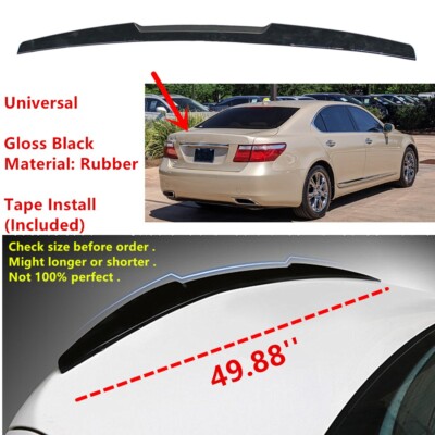 49.88'' Painted For Lexus LS460 2007-2009 Sporty Rear Spoiler Universal ...