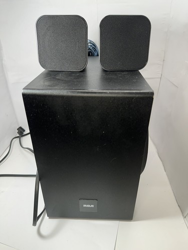 RCA MODEL SBT1739SWE 48-Watt Powered Black Subwoofer - TESTED w ...