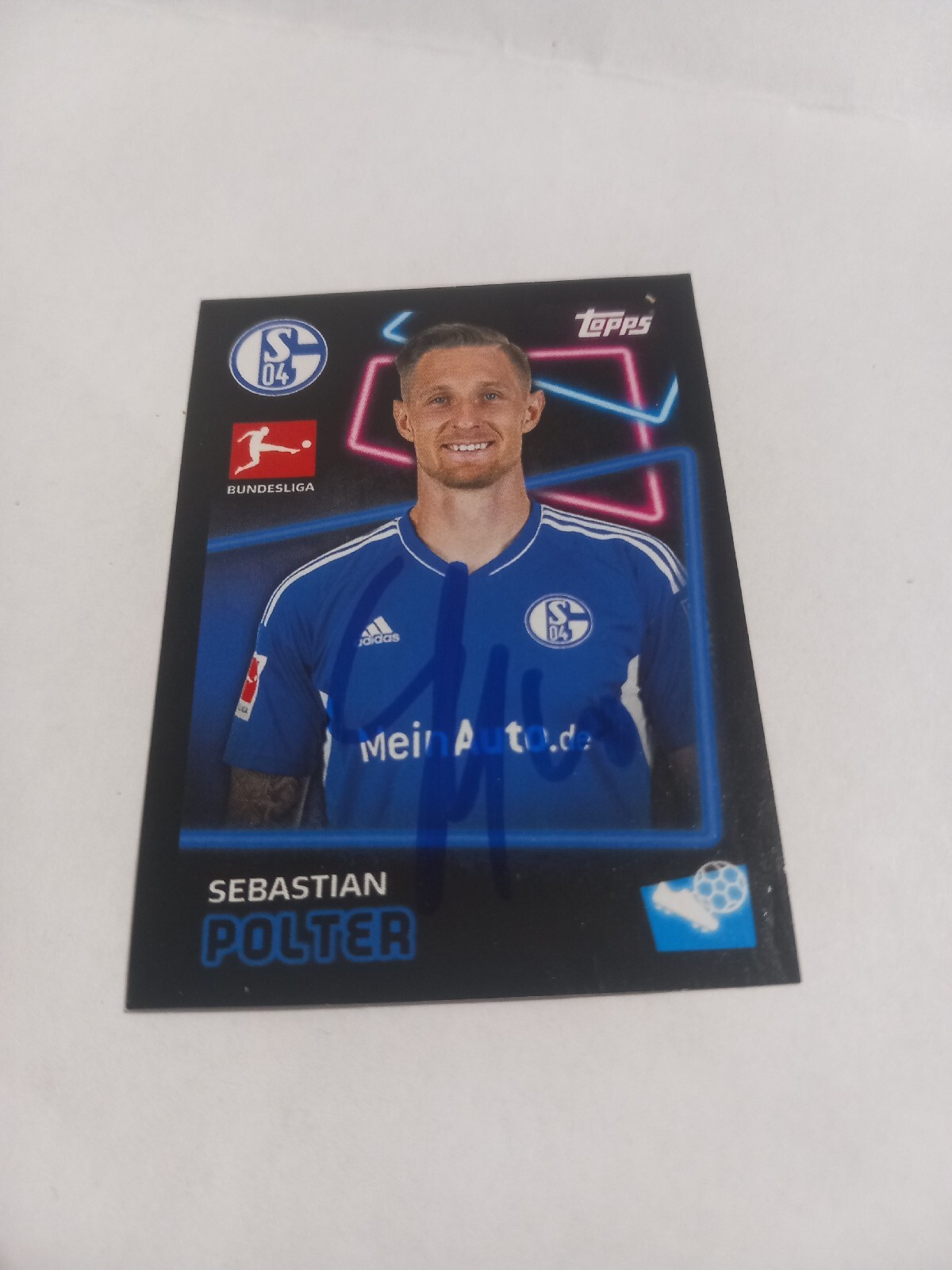 Topps Sticker signiert Sebastian Polter FC Schalke 04 NEU | eBay.de