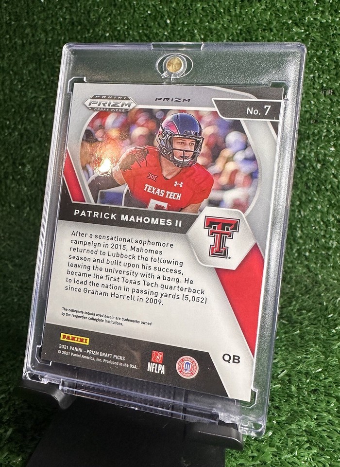 Patrick Mahomes Cracked Ice Prizm | eBay