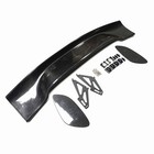 57'' Inch 3D 3DI GT Twill Carbon Fiber Car Rear Spoiler Racing Wing ...