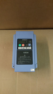 HITACHI X200-007HFU2 X200 Series 380-480 Volts 3 Phase 1 HP 2.5 Amps ...