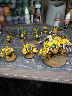 Warhammer small Ork army with Ghazghkull Thraka, boys and meganobz, Bad ...