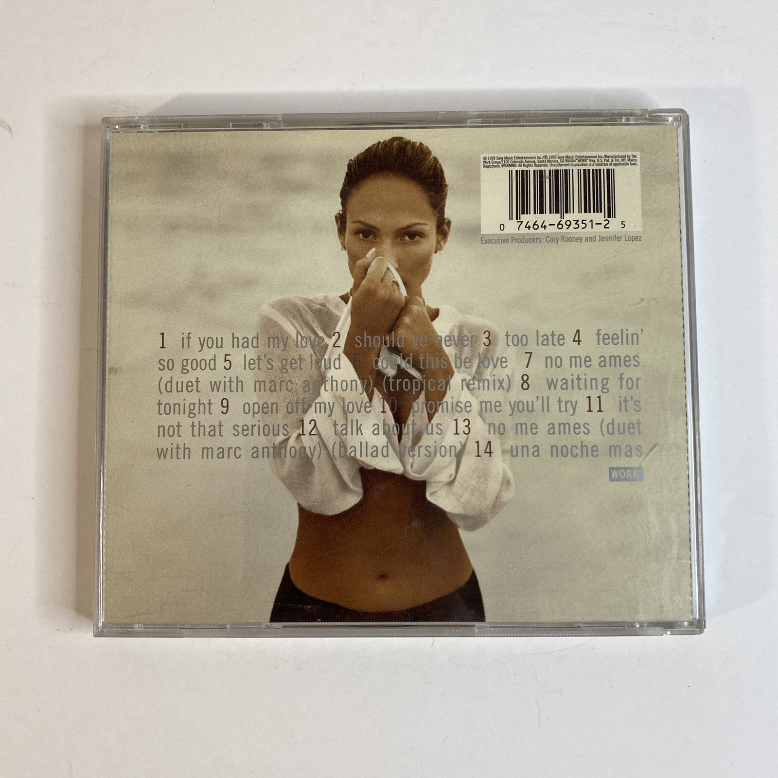 On the 6 by Jennifer Lopez (CD, Jun-1999, Work Group) Pop Latin JLo ...