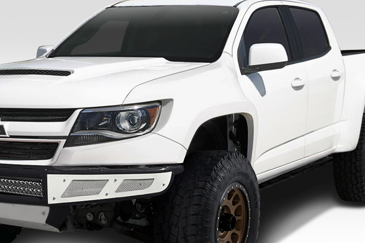 Chevy Colorado Fiberglass Fenders We Got This Silverado ZR2 In Proper