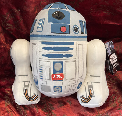 Star Wars The Force Awakens R2D2 Talking Plush 8" Toy New Disney NEW | eBay