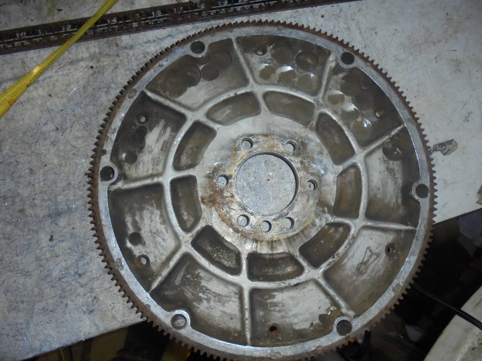 Aluminum Flywheel SBC 10.5" IMCA IHRA NHRA WISSOTA Truck ASA K&N ARCA ...