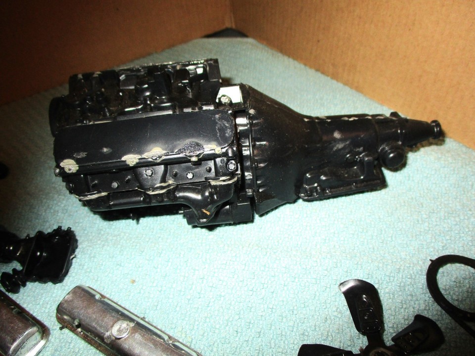 ORIGINAL 1/8 MONOGRAM 1980 TRANS AM TURBO MODEL KIT Various Engine Part ...