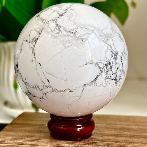 1.53LB Natural white pine stone ball spiritual healing | eBay