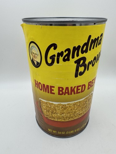 Grandma Brown's Home Baked Beans 54 oz. can Sealed 2020 Expired Display ...