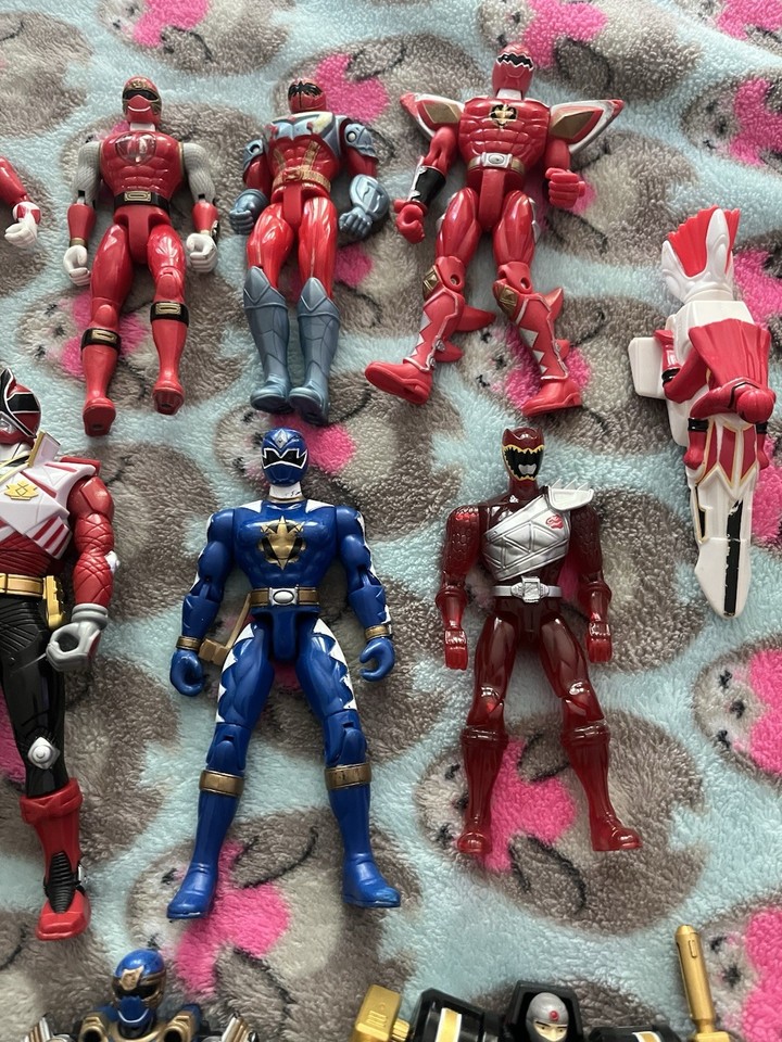 Bandai Power Rangers Bulk Action Figures Lot Of Toys | eBay