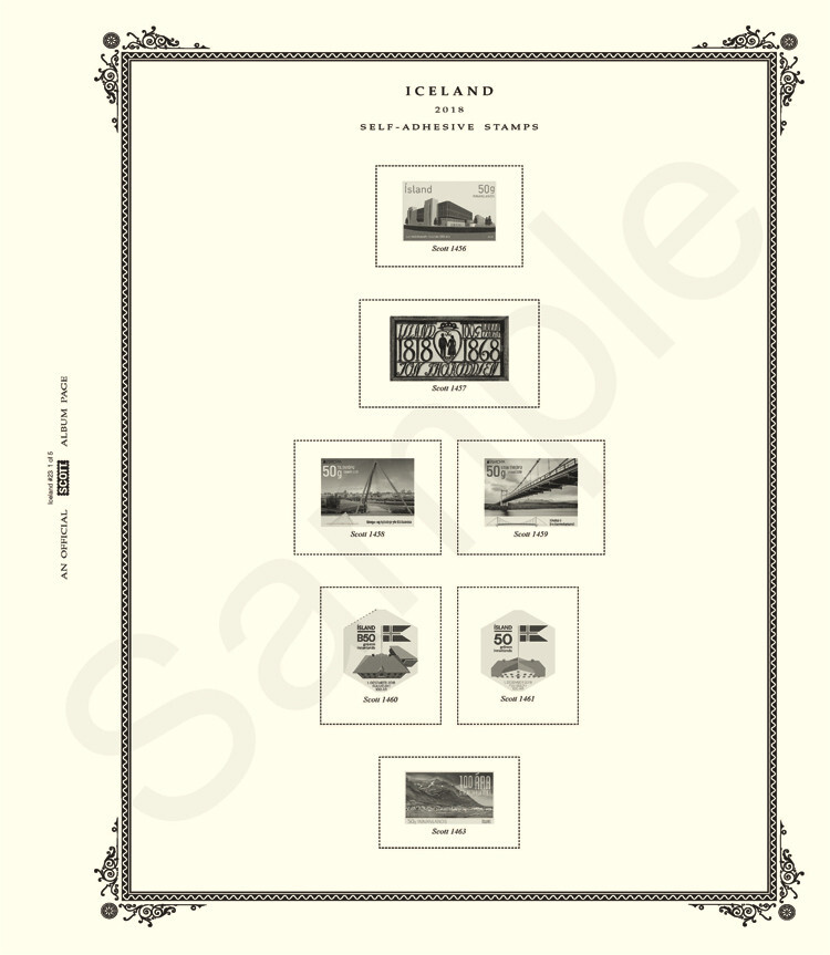 Scott Iceland Stamp Album (1873- 2015) | eBay