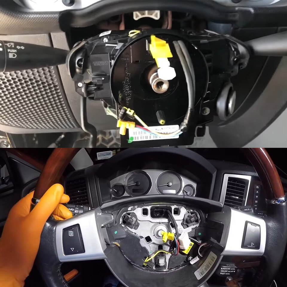 5156106AD New Clock Spring Spiral Cable W/Angle Sensor For Chrysler ...