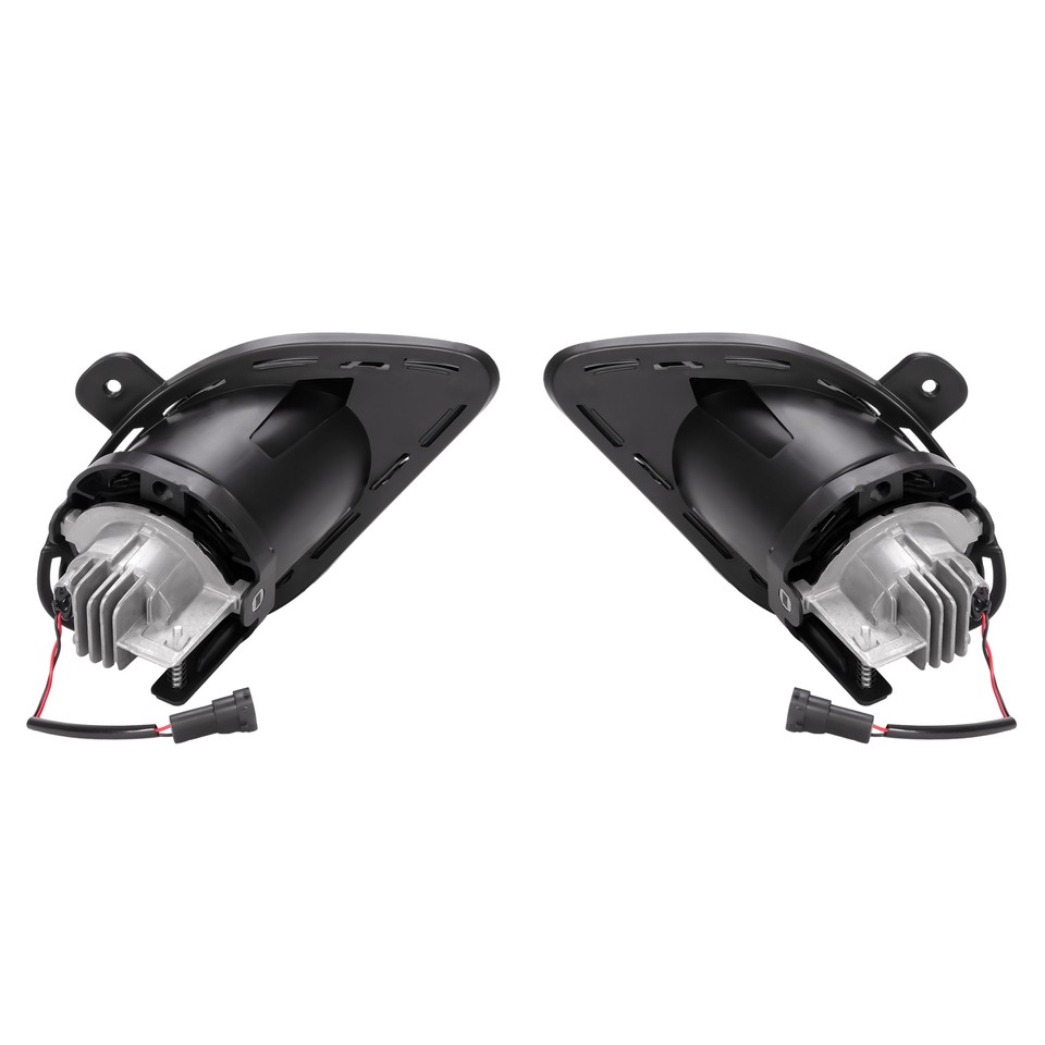 For Dodge Charger SRT 2015-2022 2023 LED Fog Lights Lamps W/Bracket Set ...