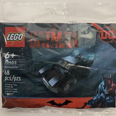 LEGO DC The Batman Batmobile Bat Car (30455) 68pcs Ages 6+ NEW Sealed ...