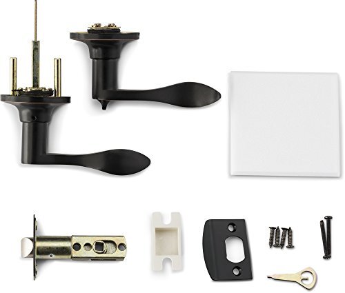 Privacy Lever Door Handle thumb Turn Lock On The Inside For Bedroom Or ...