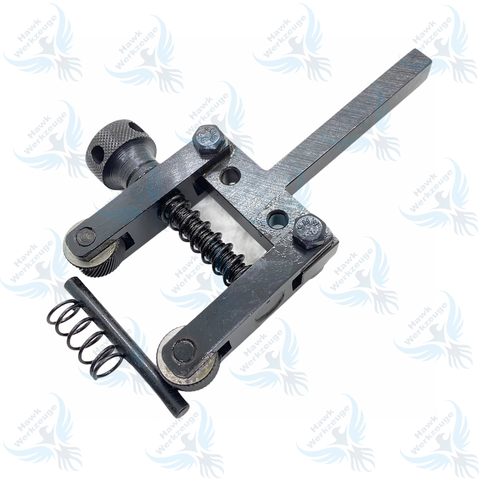 2" Inches Spring Loaded Clamp Type Knurling Tool With One Pair extra ...