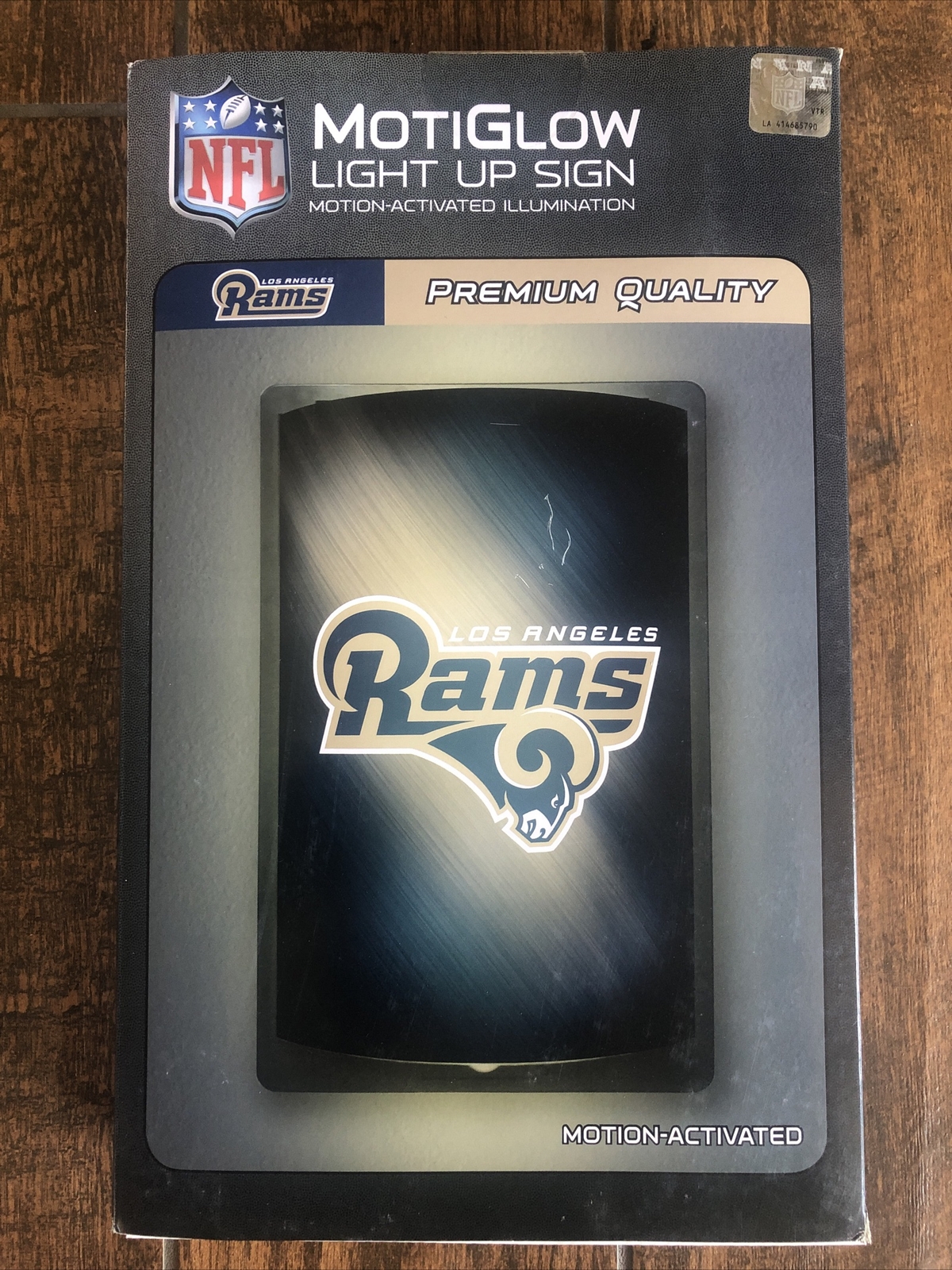 LOS ANGELES RAMS MOTIGLOW LIGHT UP SIGN MOTION ACTIVATED PREMIUM NFL ...