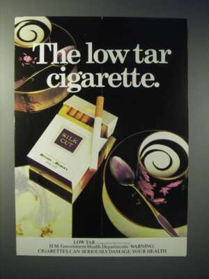 1978 Silk Cut Cigarette Ad - The Low Tar | eBay
