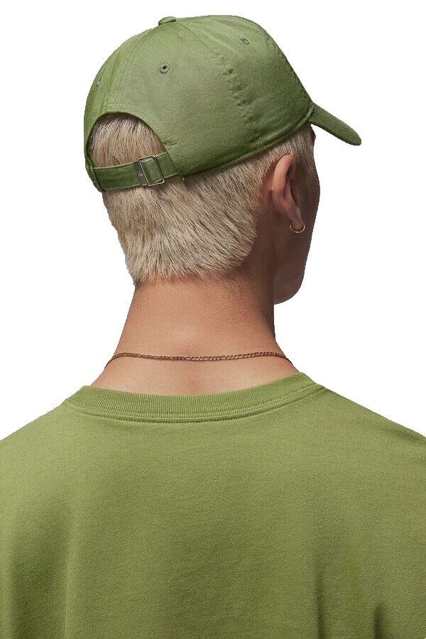 NIKE Air Jordan Jumpman Club Cap Hat Army Green S-M Unisex FD5181-340 ...