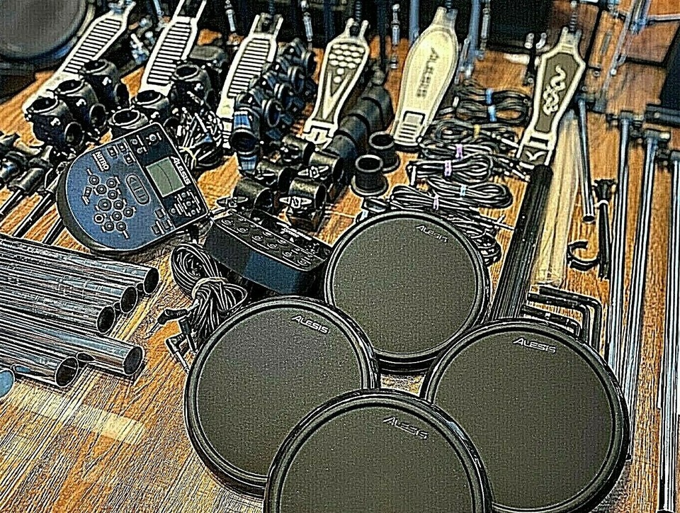 ALESIS NITRO MESH DM7 ELECTRONIC DRUM KIT #SPARE PARTS # snare tom ...