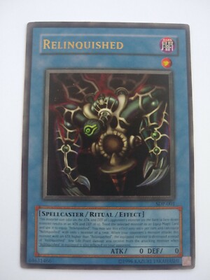 Yugioh Relinquished SDP-001 Ultra Rare 1st Edition NM | eBay
