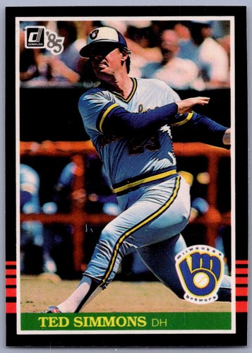 1985 Donruss - Ted Simmons #414 - *Near Mint-Mint* | eBay
